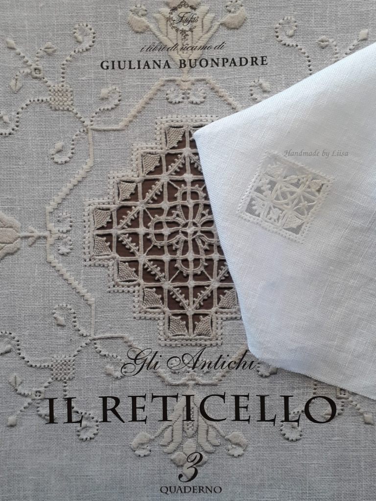 Reticella practice/harjoituksia – HandmadebyLiisa